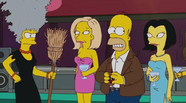 The Blue And The Gray Simpsons